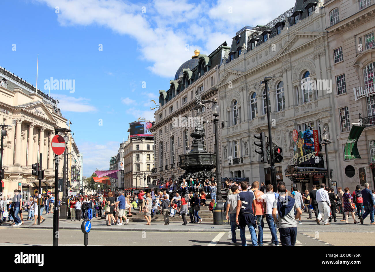 Picadilly Circus, London, England UK Stock Photo - Alamy