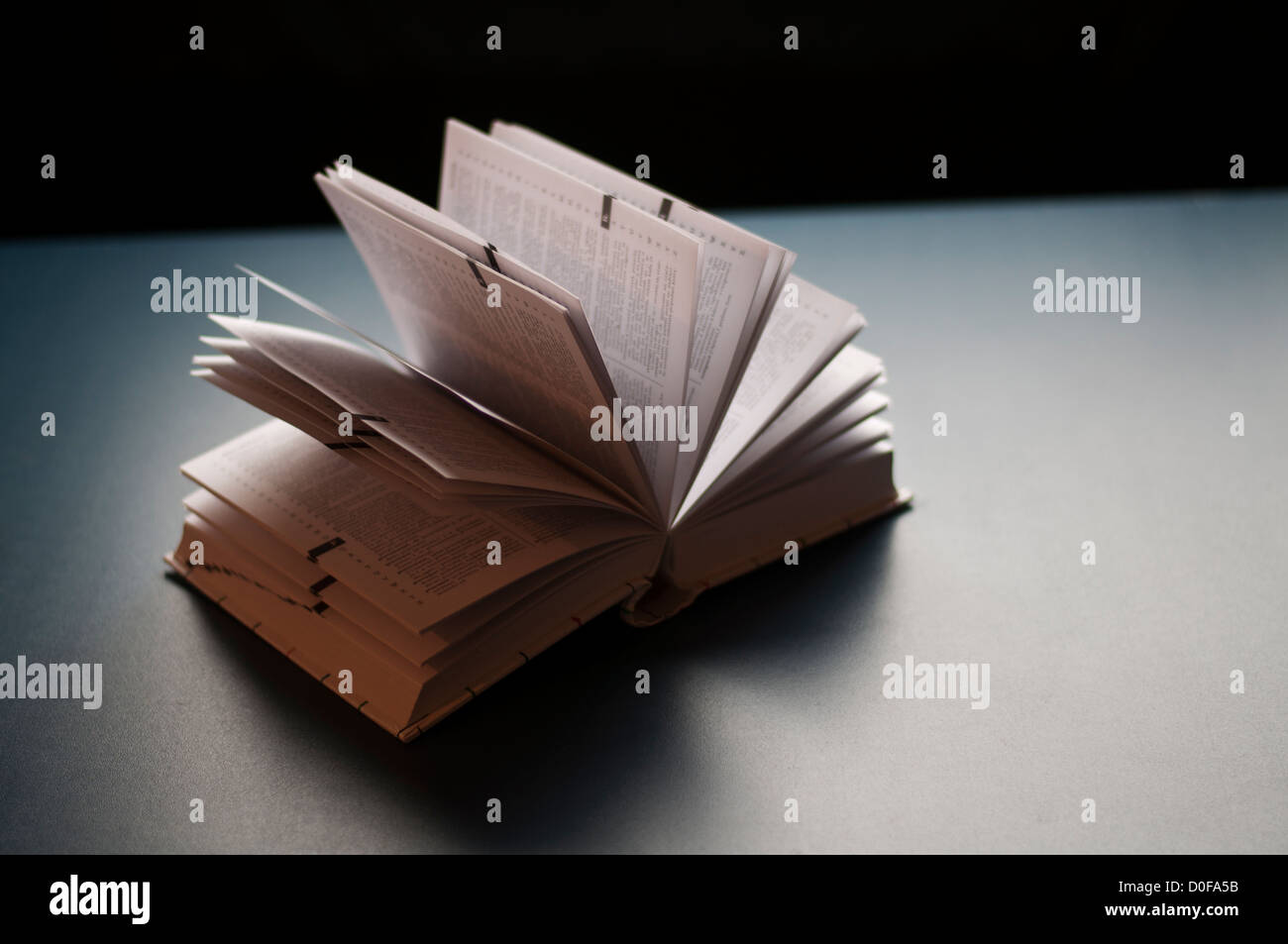 Open dictionary hi-res stock photography and images - Alamy