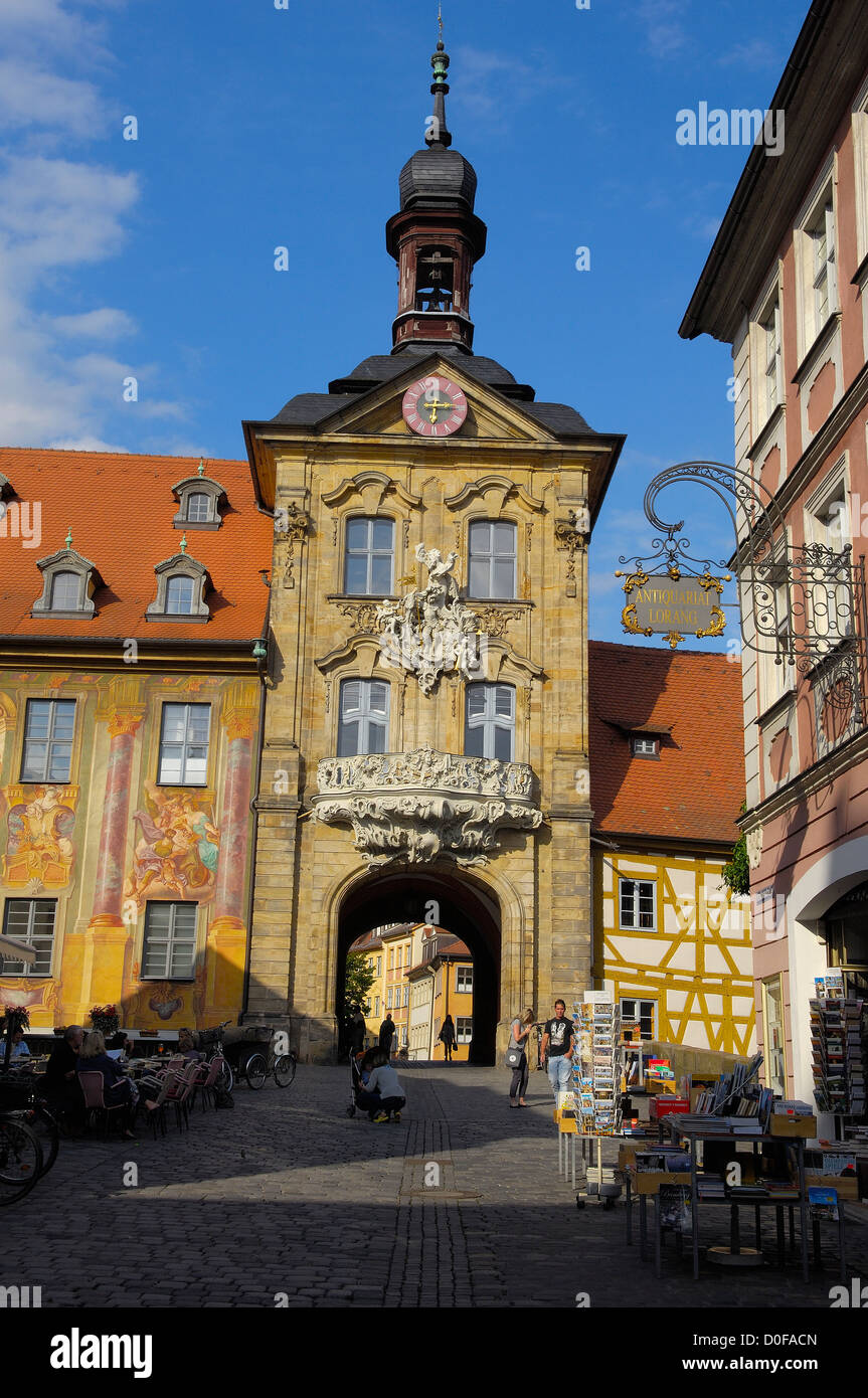 Bamberg, Altes Rathaus, Old Town Hall, UNESCO World Heritage site ...