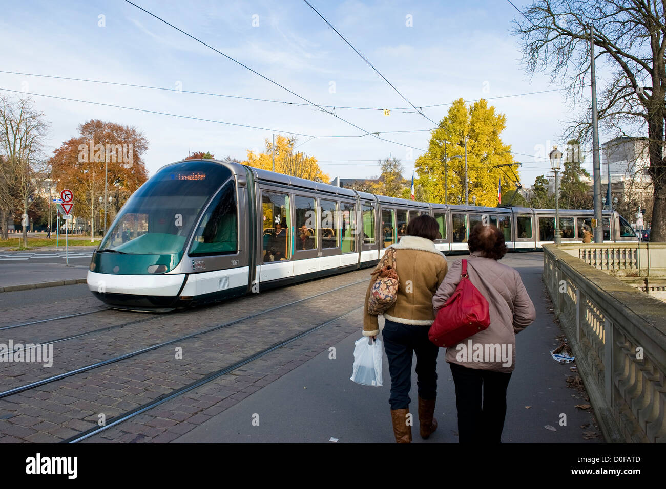 France, Alsace, Strasbourg, public transport Stock Photo - Alamy