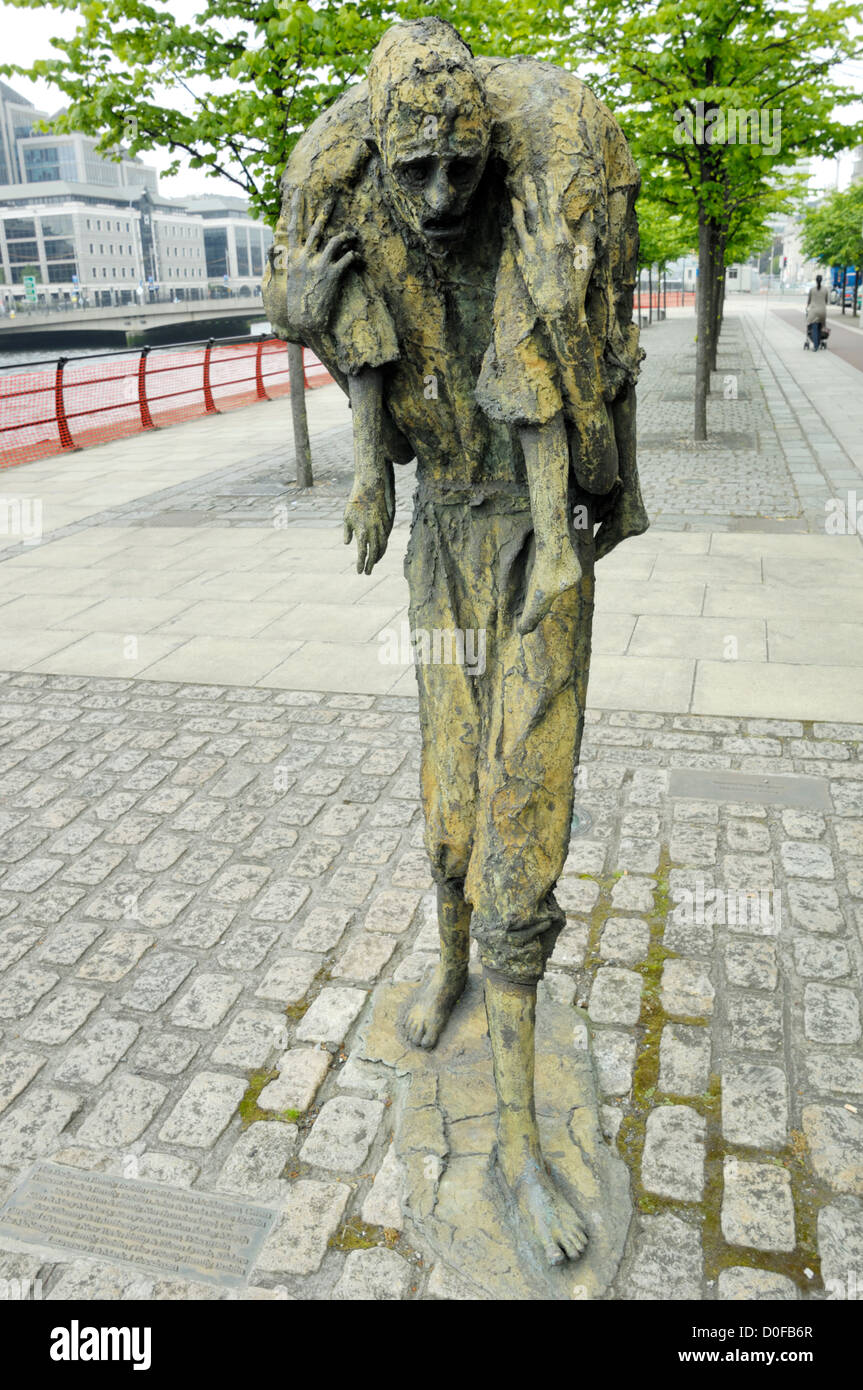 Dublin famine statue hi-res stock photography and images - Alamy