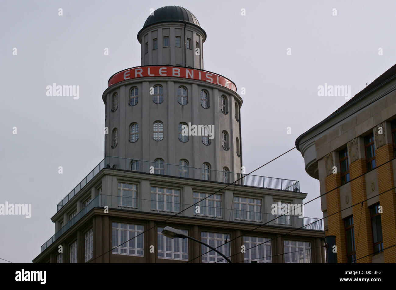 Former Ernemann Pentacon camera factory, Ernemannturm, by Hogg and ...