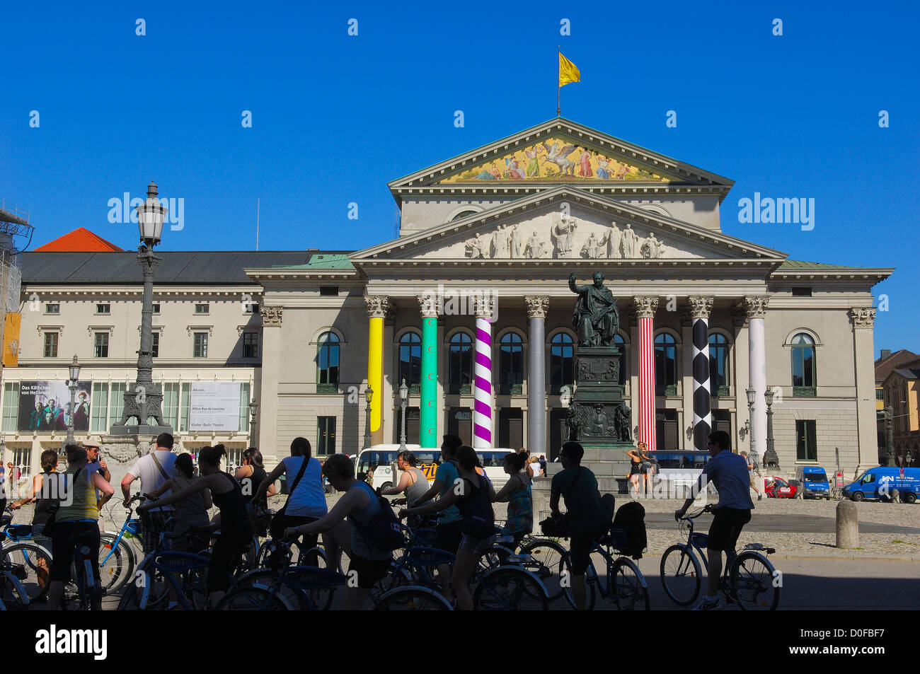 Munich, National Theater Opera House, Max-Joseph-platz, National ...
