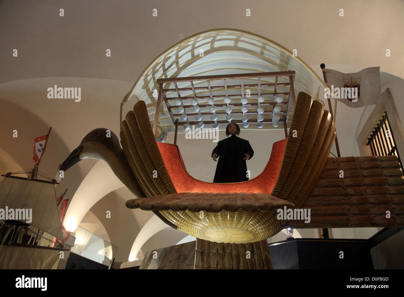 Exhibit in Lisboa Story Centre, The Passarola, Bartholomew Gusmao's ...