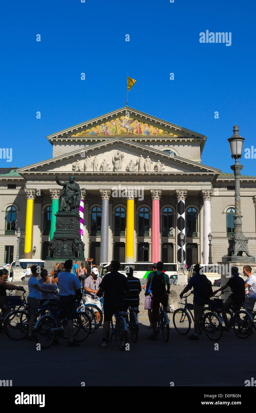 Munich, National Theater Opera House, Max-Joseph-platz, National ...