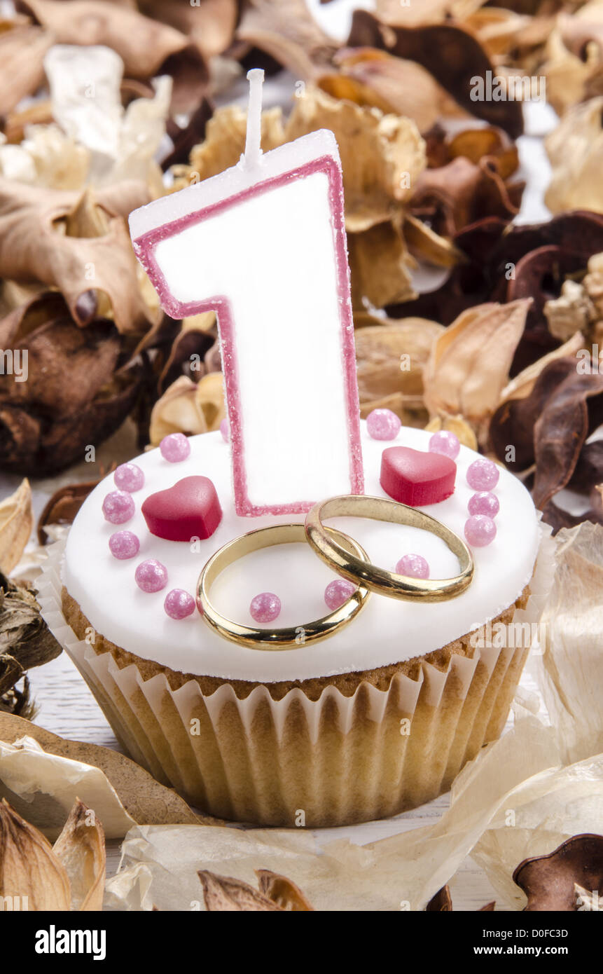 1st Anniversary Cupcakes