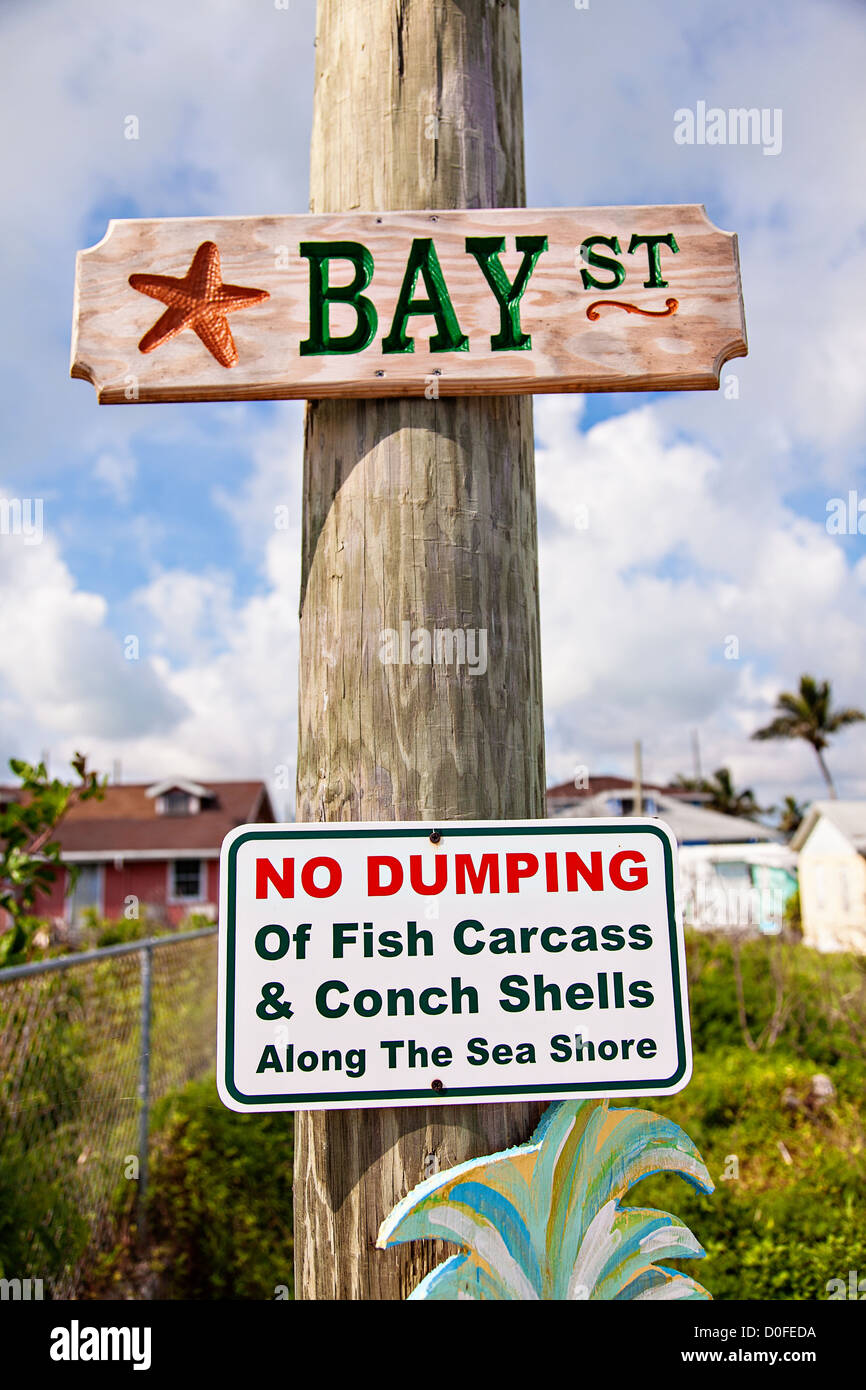 Bahamas Sign Bahamas Freeport Famous Sign Post | Latin & South America