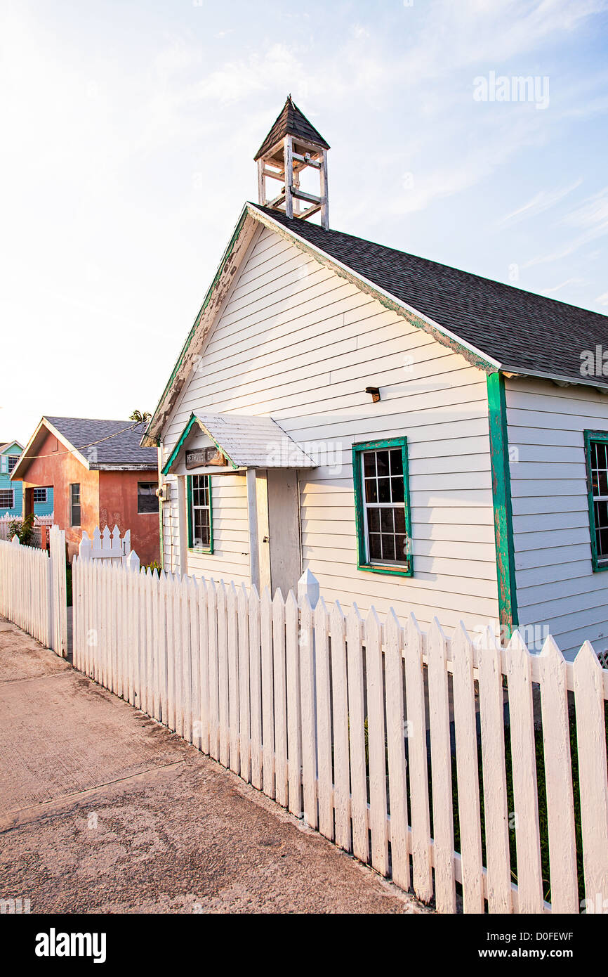 The Old Methodist Church in New Plymouth on Green Turtle Cay, Bahamas ...