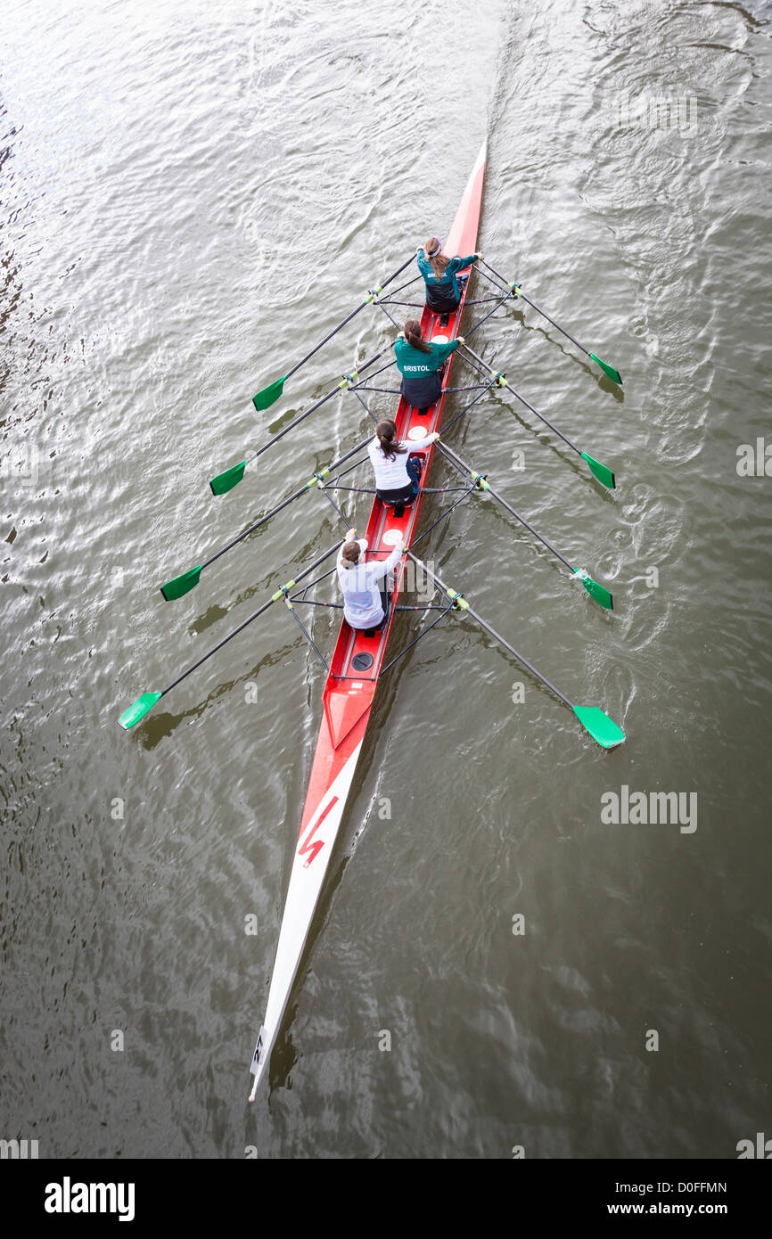 Rowing Race Aerial