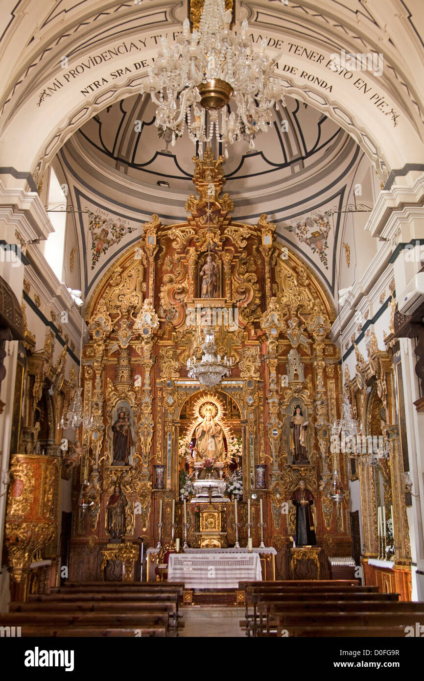 Church of Our Lady of Peace Ronda Malaga Andalusia Spain Iglesia ...