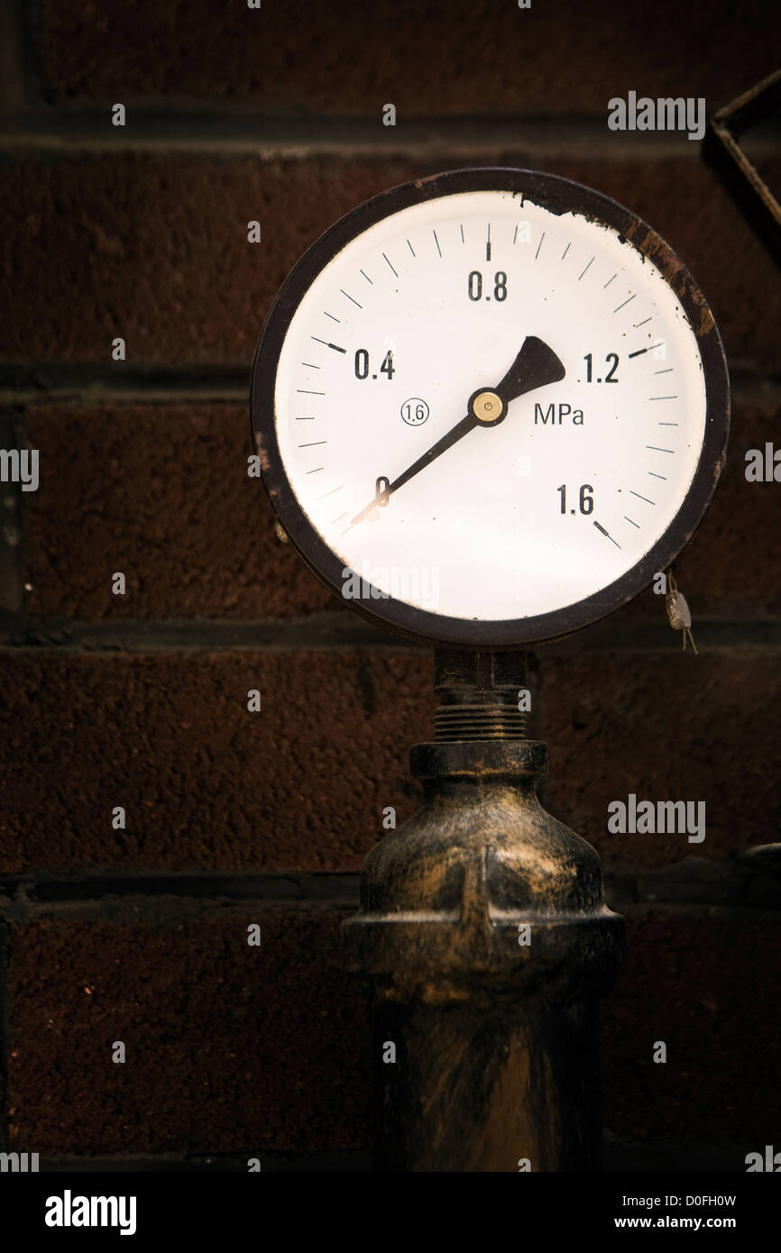 Vintage gas meter hi-res stock photography and images - Alamy