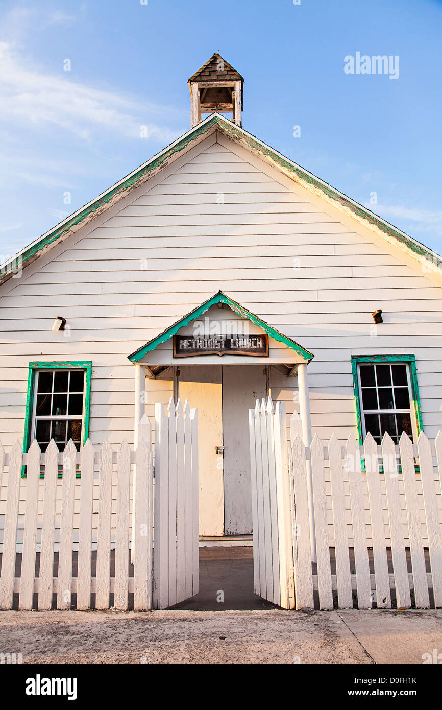 The Old Methodist Church in New Plymouth on Green Turtle Cay, Bahamas ...