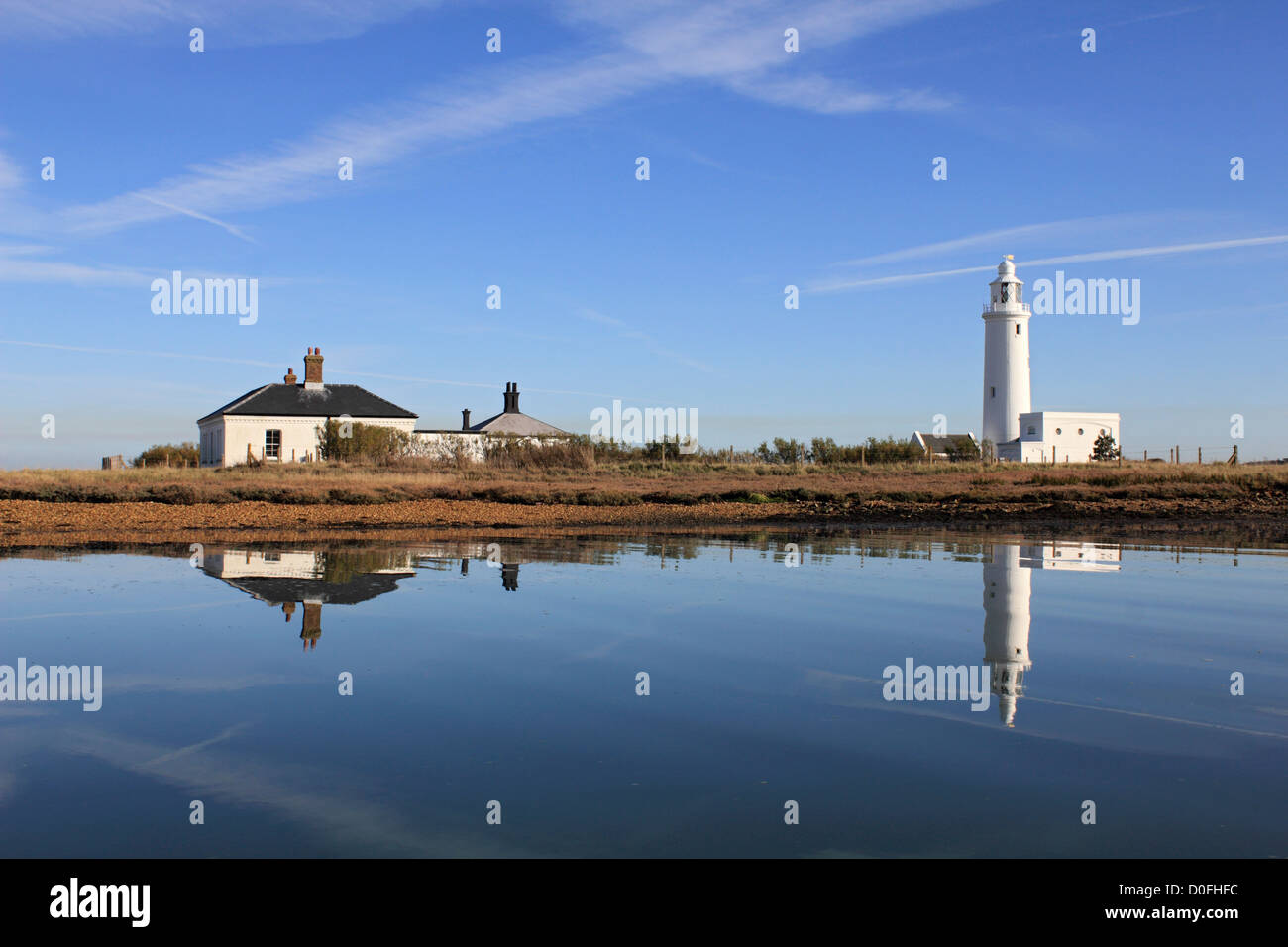 Hurst Castle lighthouse Hampshire England UK Stock Photo - Alamy