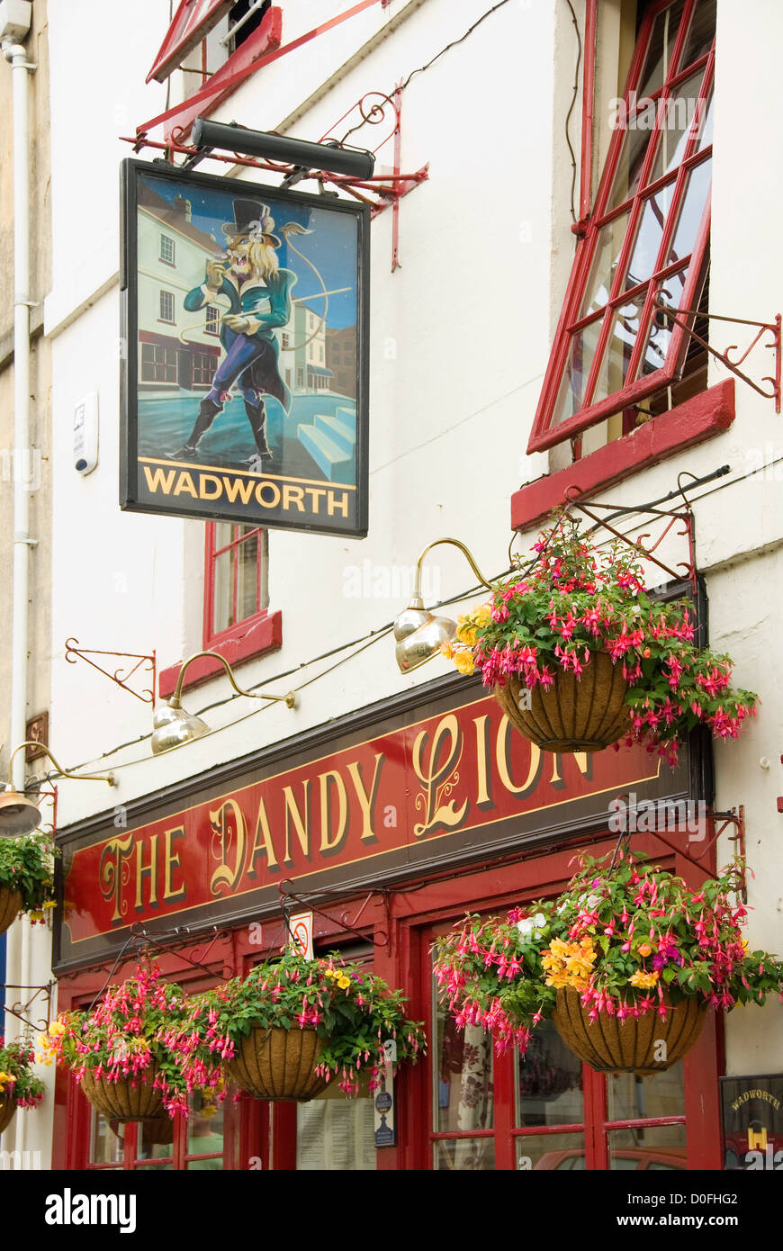 The Dandy Lion Pub, Bradford on Avon, England, UK Stock Photo - Alamy