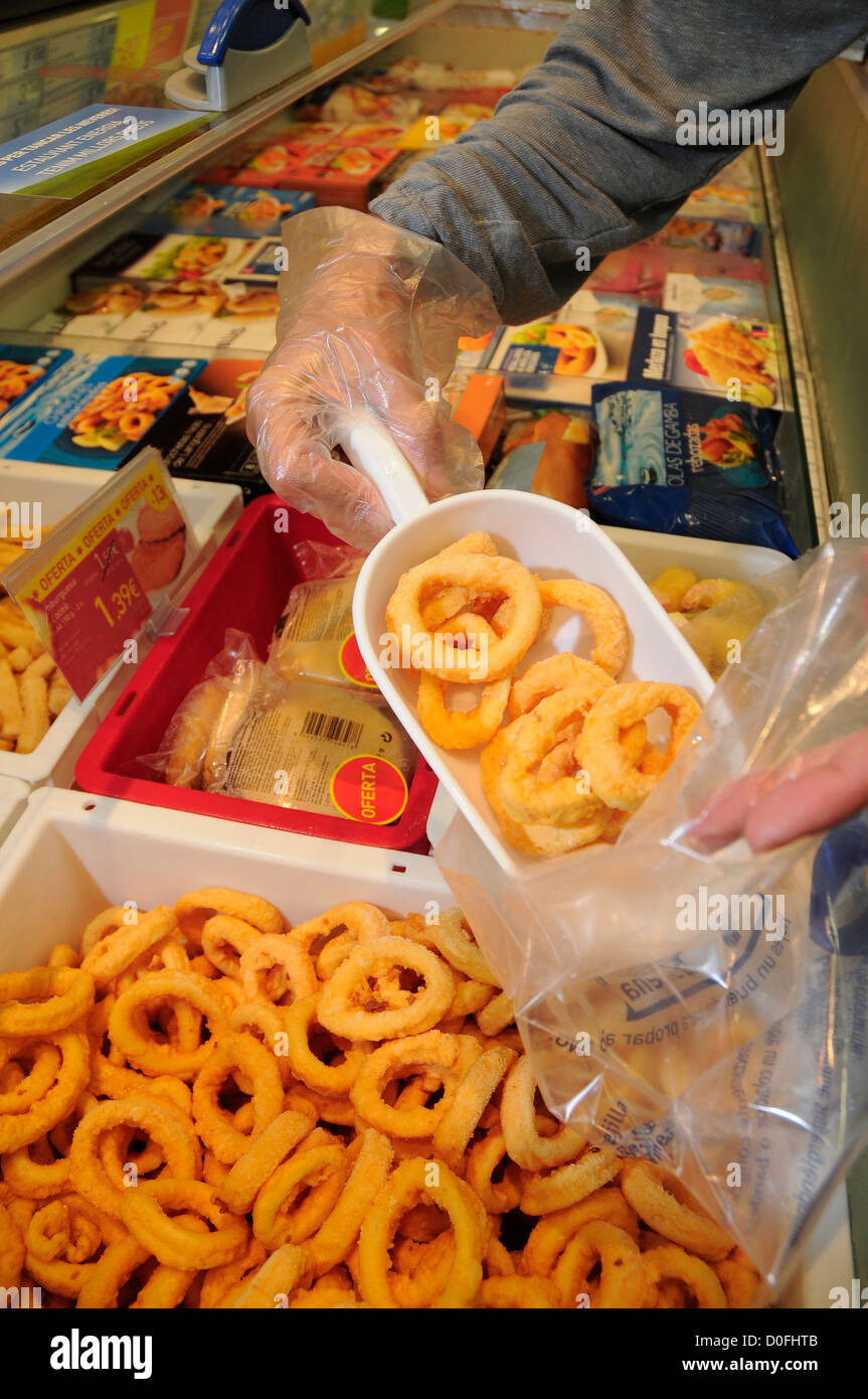 Frozen calamari hi-res stock photography and images - Alamy