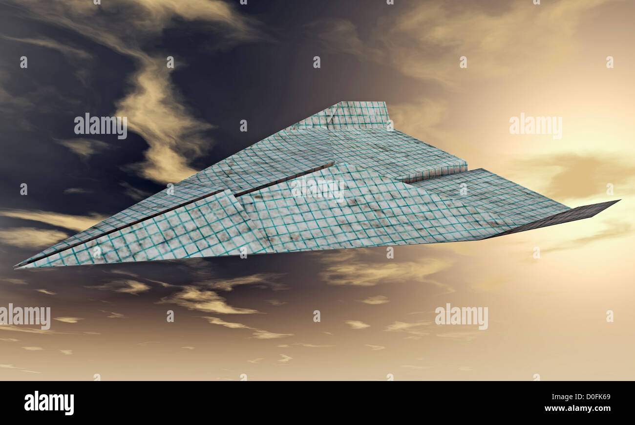 Crumpled paper airplane isolated hi-res stock photography and images ...