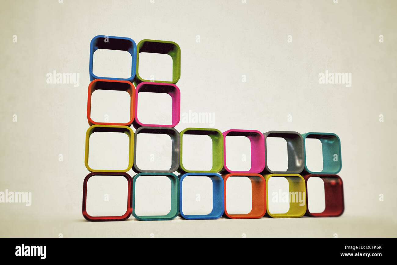 shelf isolated on white background Stock Photo - Alamy