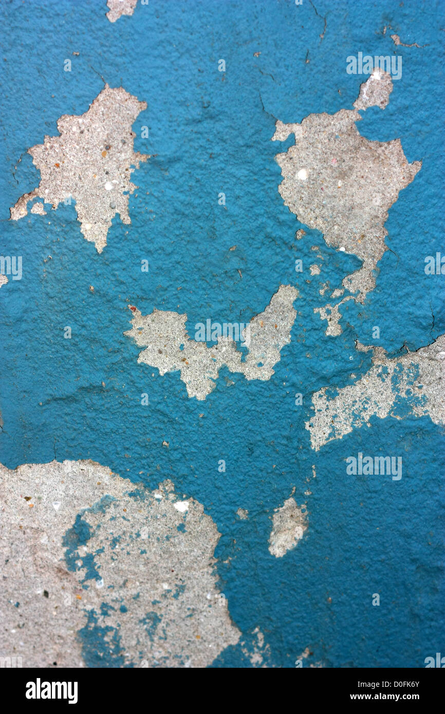 Worn paint on wall Stock Photo - Alamy