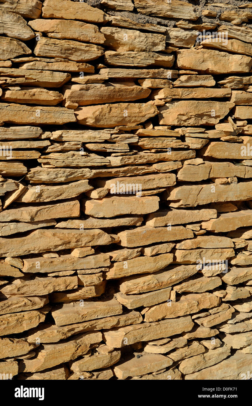 Adobe and stone ruins at Terlingua Texas Stock Photo - Alamy