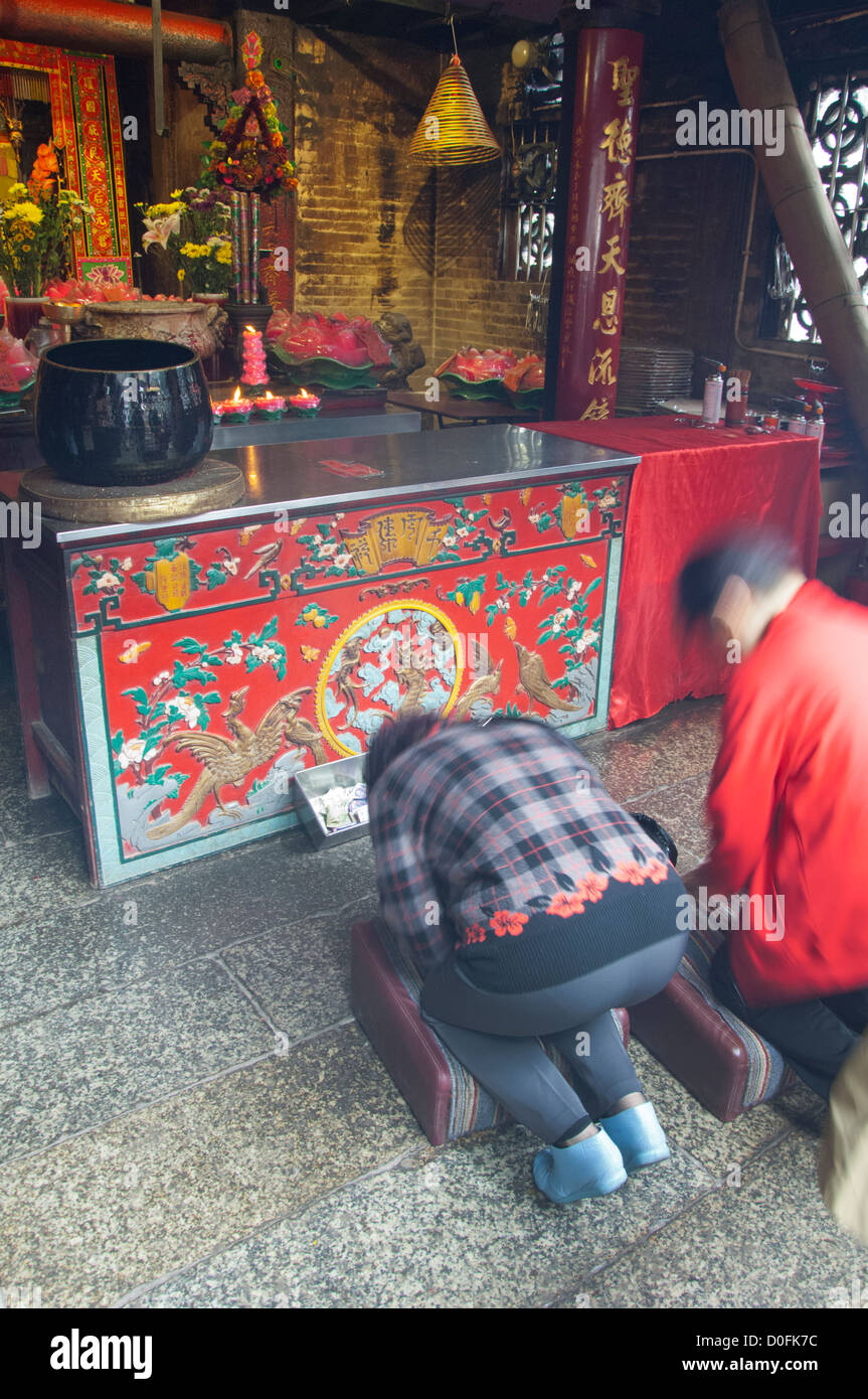 China, Macau. A-Ma Temple, the oldest temple in Macau. UNESCO Stock ...