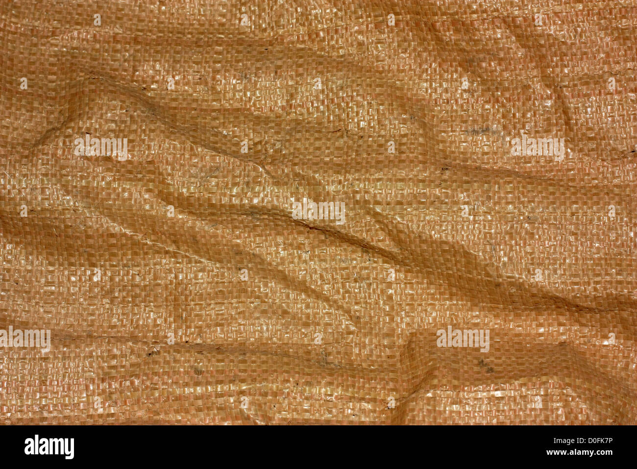 Wrinkled brown canvas sack texture Stock Photo - Alamy