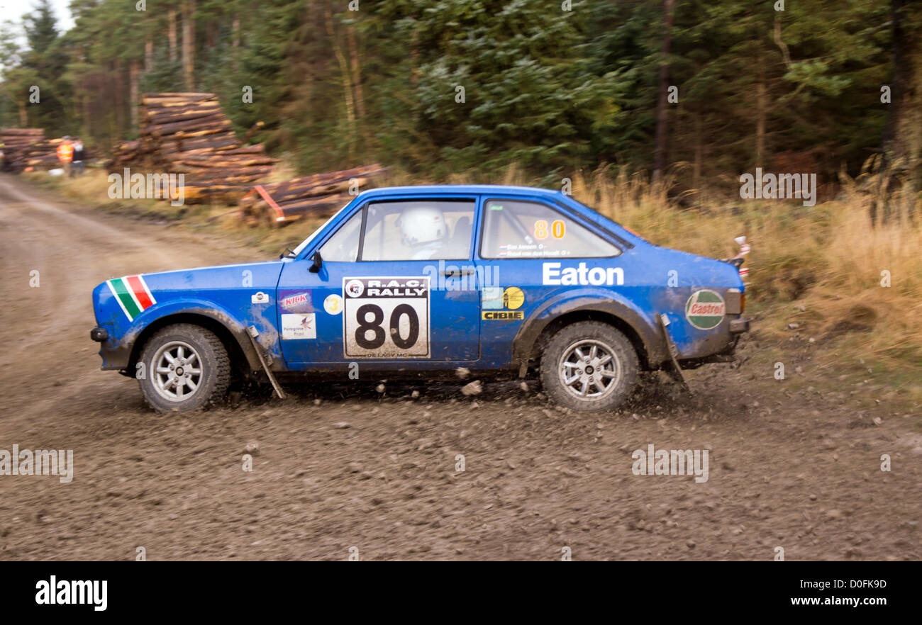 Pickering, North Yorkshire, UK. The Roger Albert Clark Rally 2012 ...