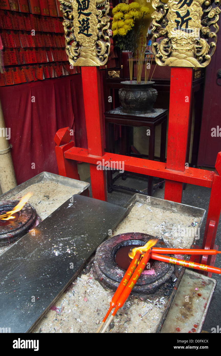 China, Macau. A-Ma Temple, the oldest temple in Macau. UNESCO Stock ...