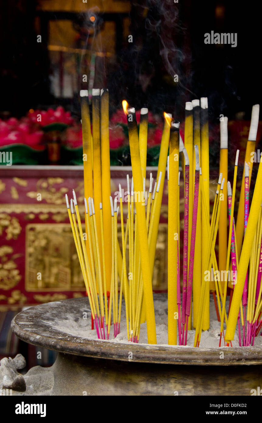 China, Macau. A-Ma Temple, the oldest temple in Macau. UNESCO Stock ...