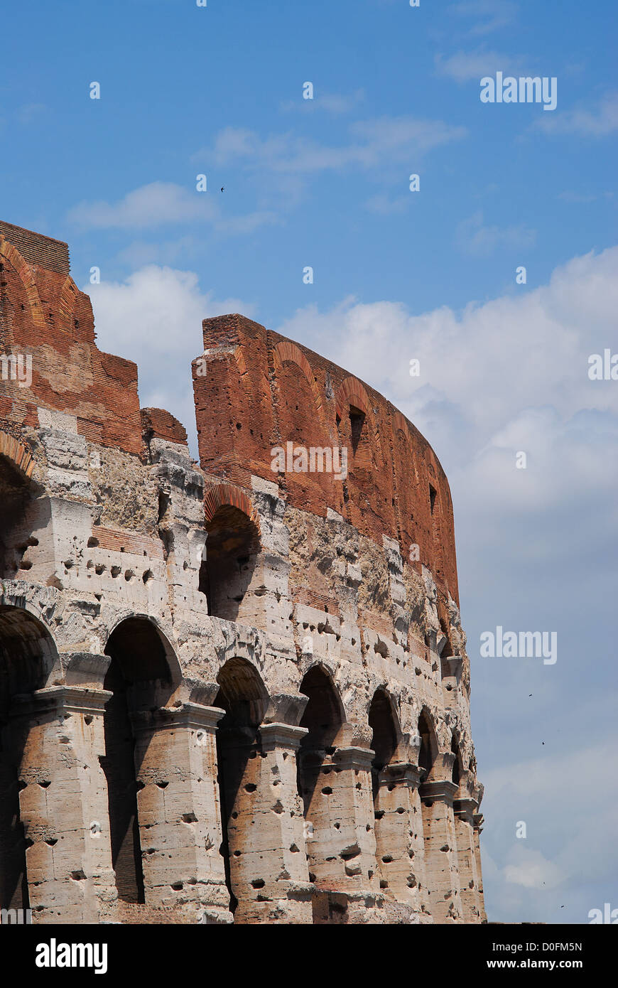The Coliseum ancient antique amphitheatre Rome Italy Stock Photo - Alamy