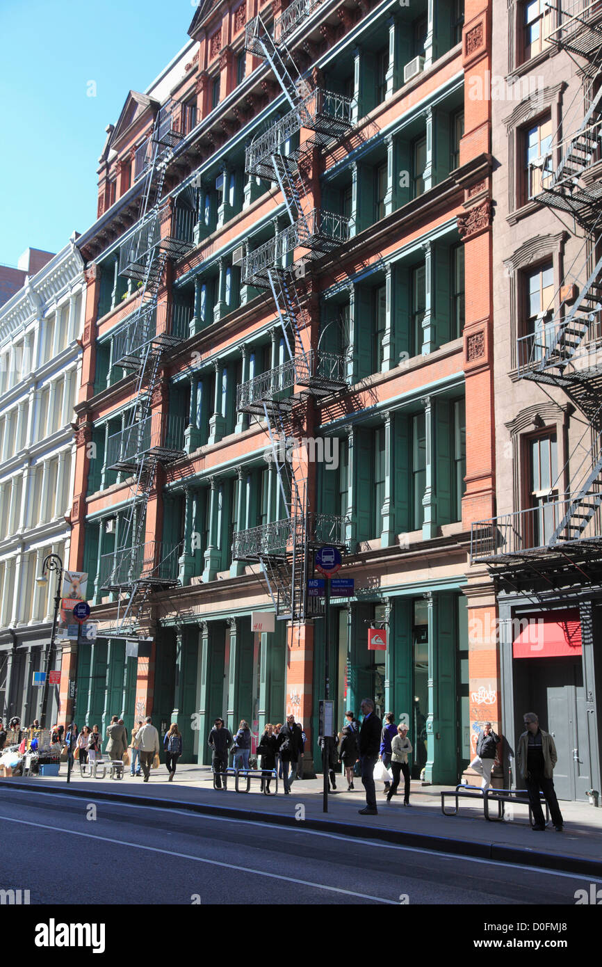 Soho, Manhattan, New York City, USA Stock Photo - Alamy