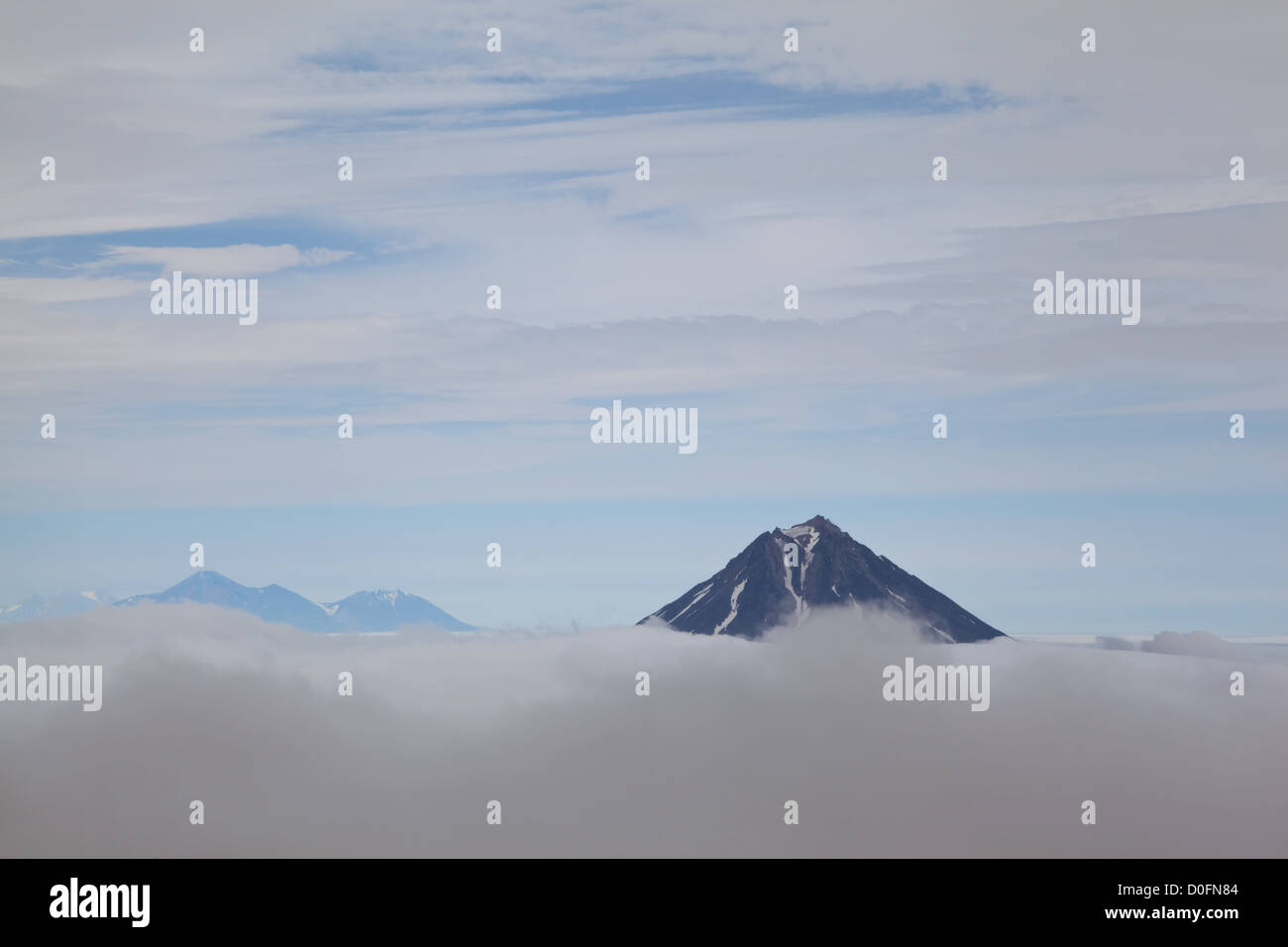 Viluchinskiy volcano. Klyuchevskoy nature park. Volcanoes of Kamchatka ...