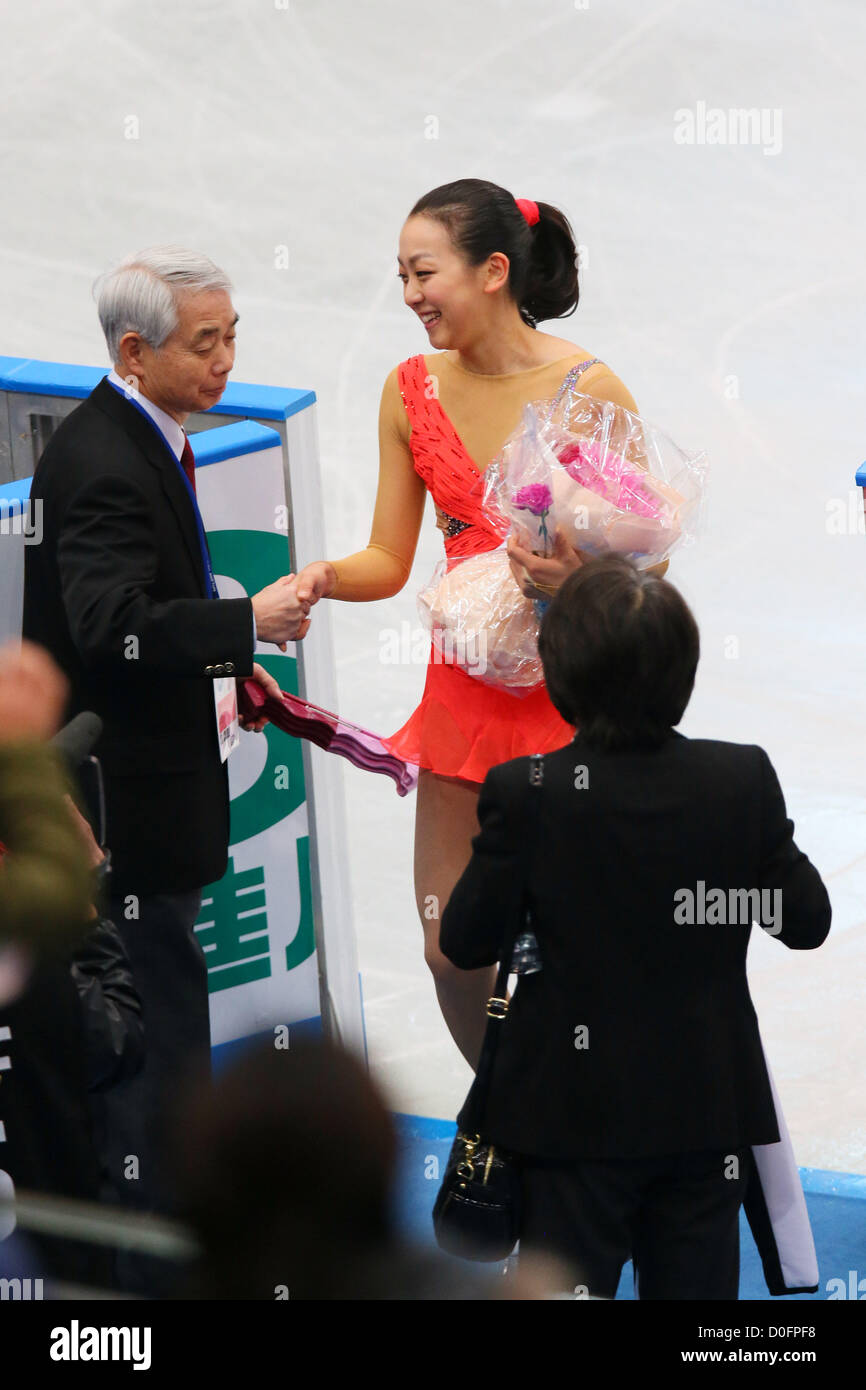Nobuo sato coach mao asada hi-res stock photography and images - Alamy