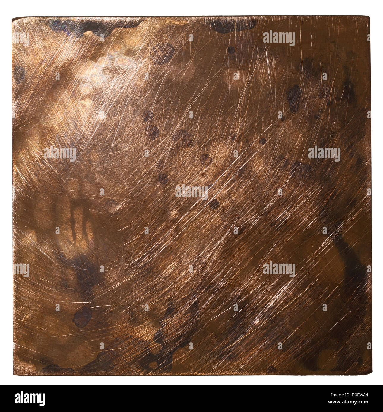 Copper plate texture, old metal background Stock Photo - Alamy