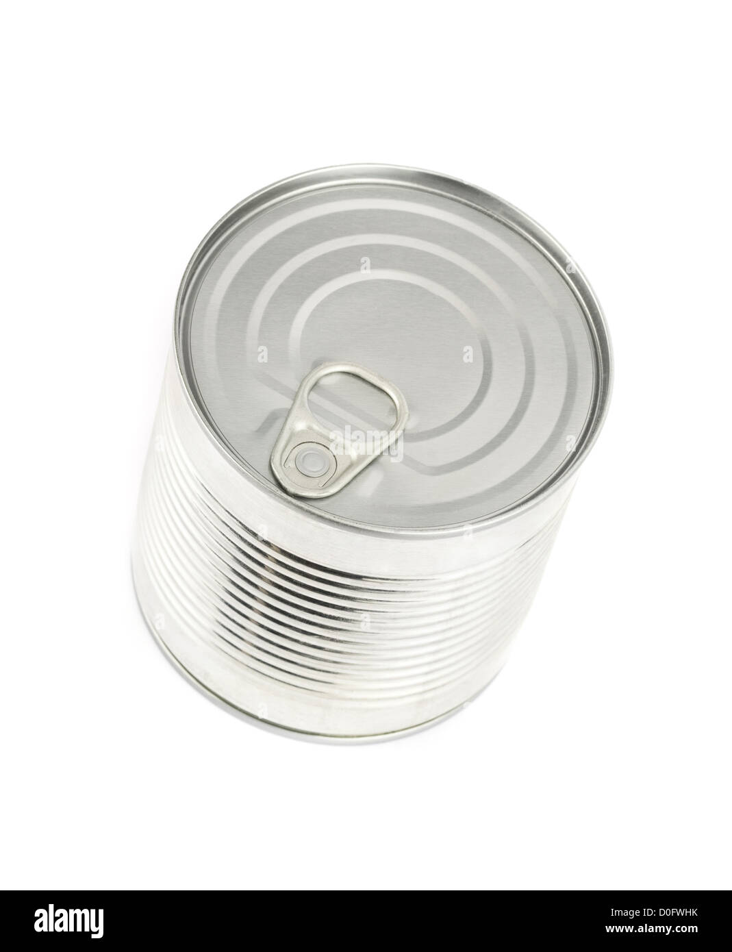 food can on white background Stock Photo - Alamy