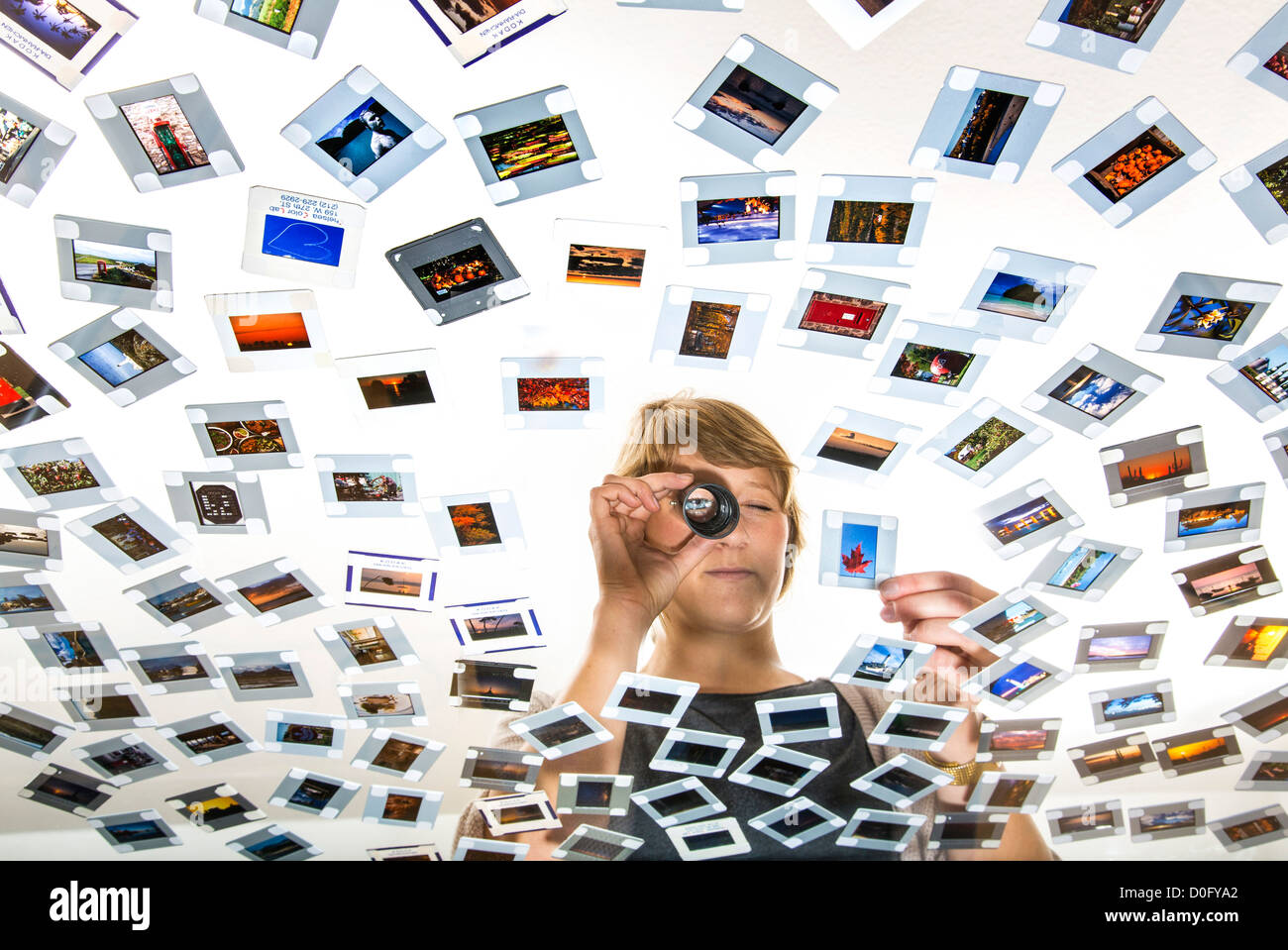 Small picture slides hi-res stock photography and images - Alamy