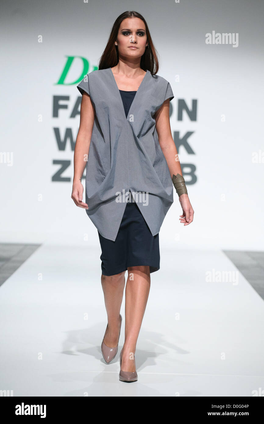 Zagreb, Croatia. 24th November 2012. Iva Karačić spring summer ...