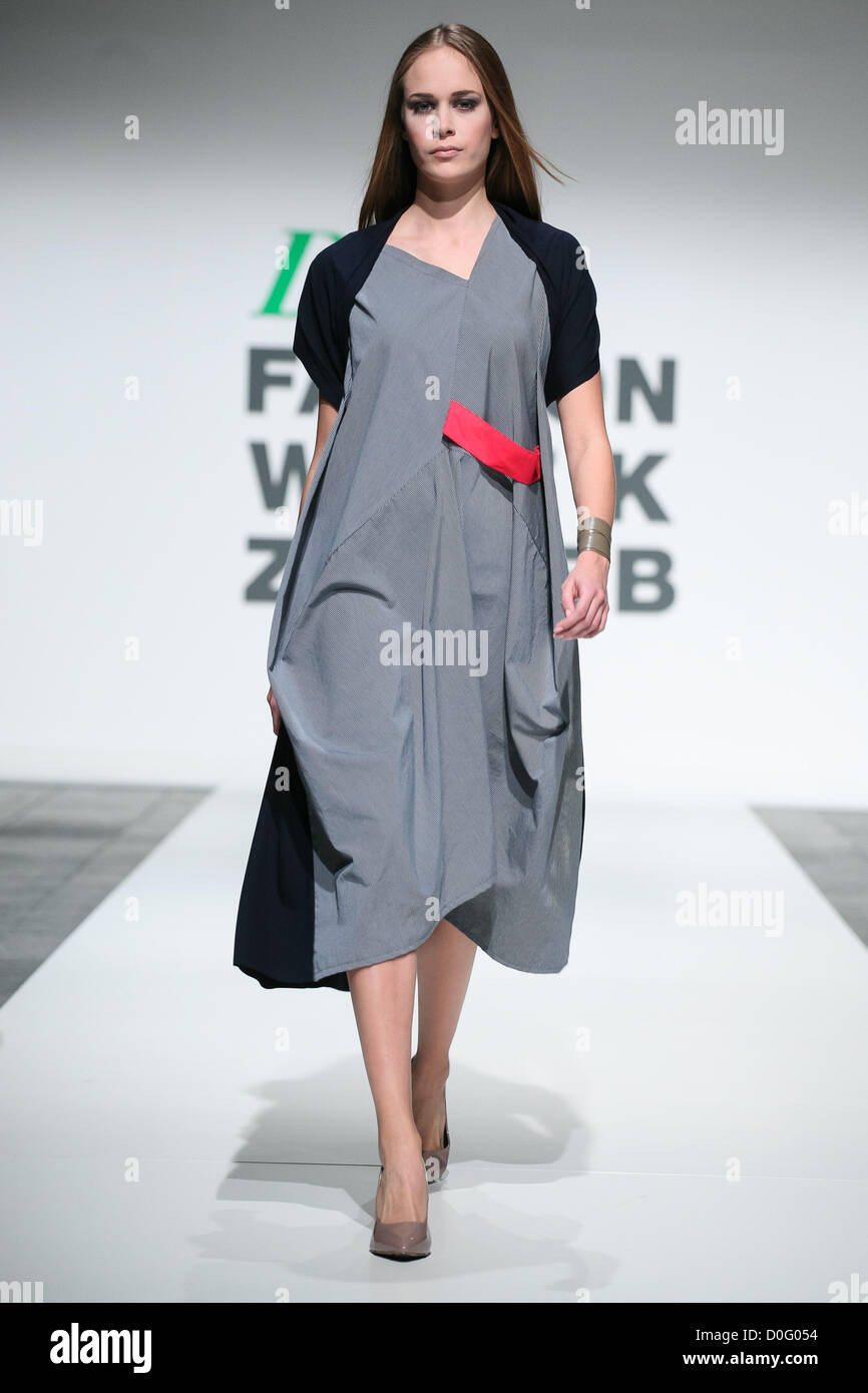 Zagreb, Croatia. 24th November 2012. Iva Karačić spring summer ...