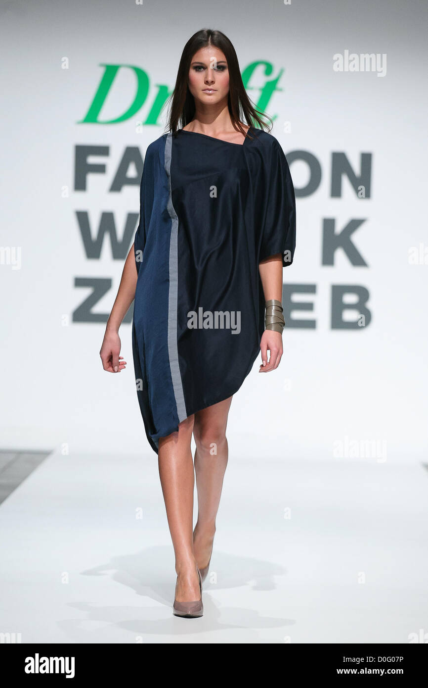 Zagreb, Croatia. 24th November 2012. Iva Karačić spring summer ...
