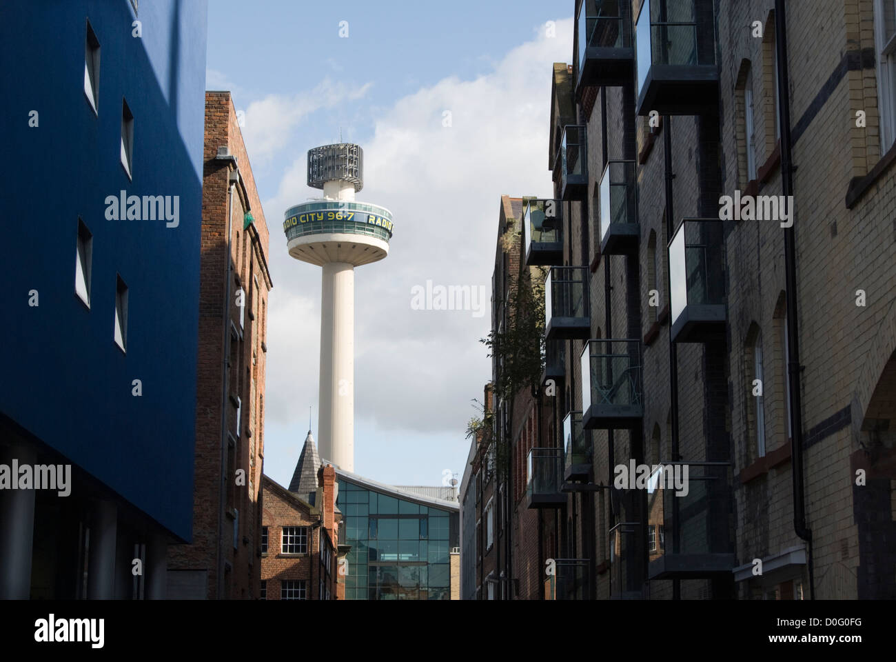 Radio city 96.7 transmitter mast, Liverpool UK Stock Photo - Alamy