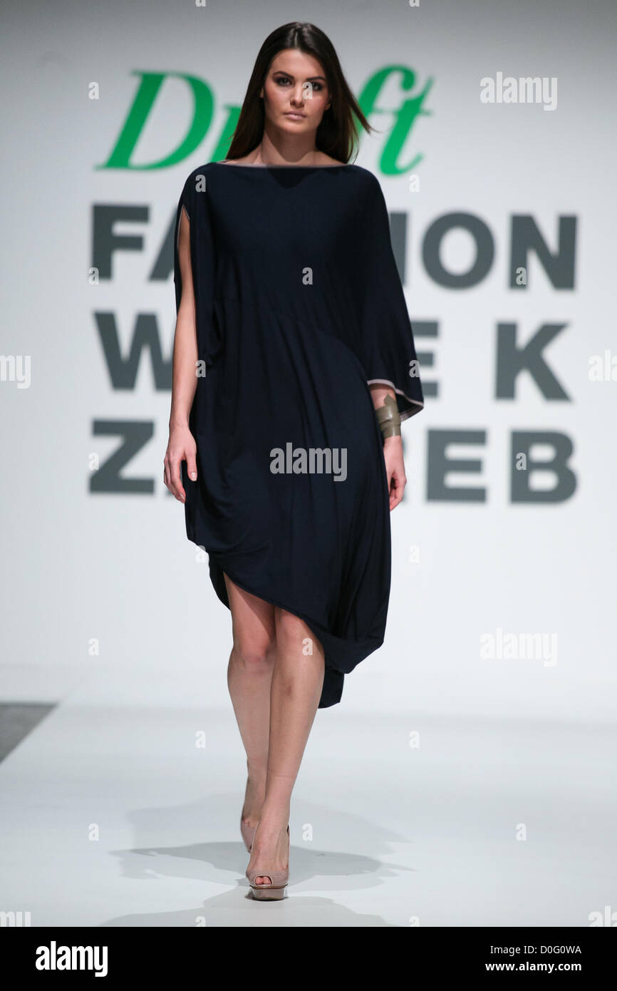 Zagreb, Croatia. 24th November 2012. Iva Karačić spring summer ...