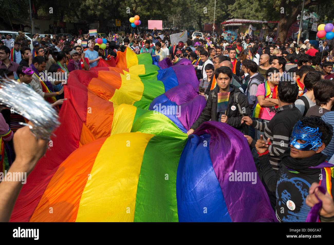 The annual Delhi Queer Pride Parade for 2012 took place in central New ...