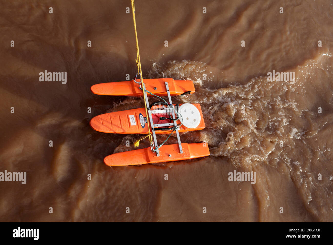 Measuring speed of river hi-res stock photography and images - Alamy