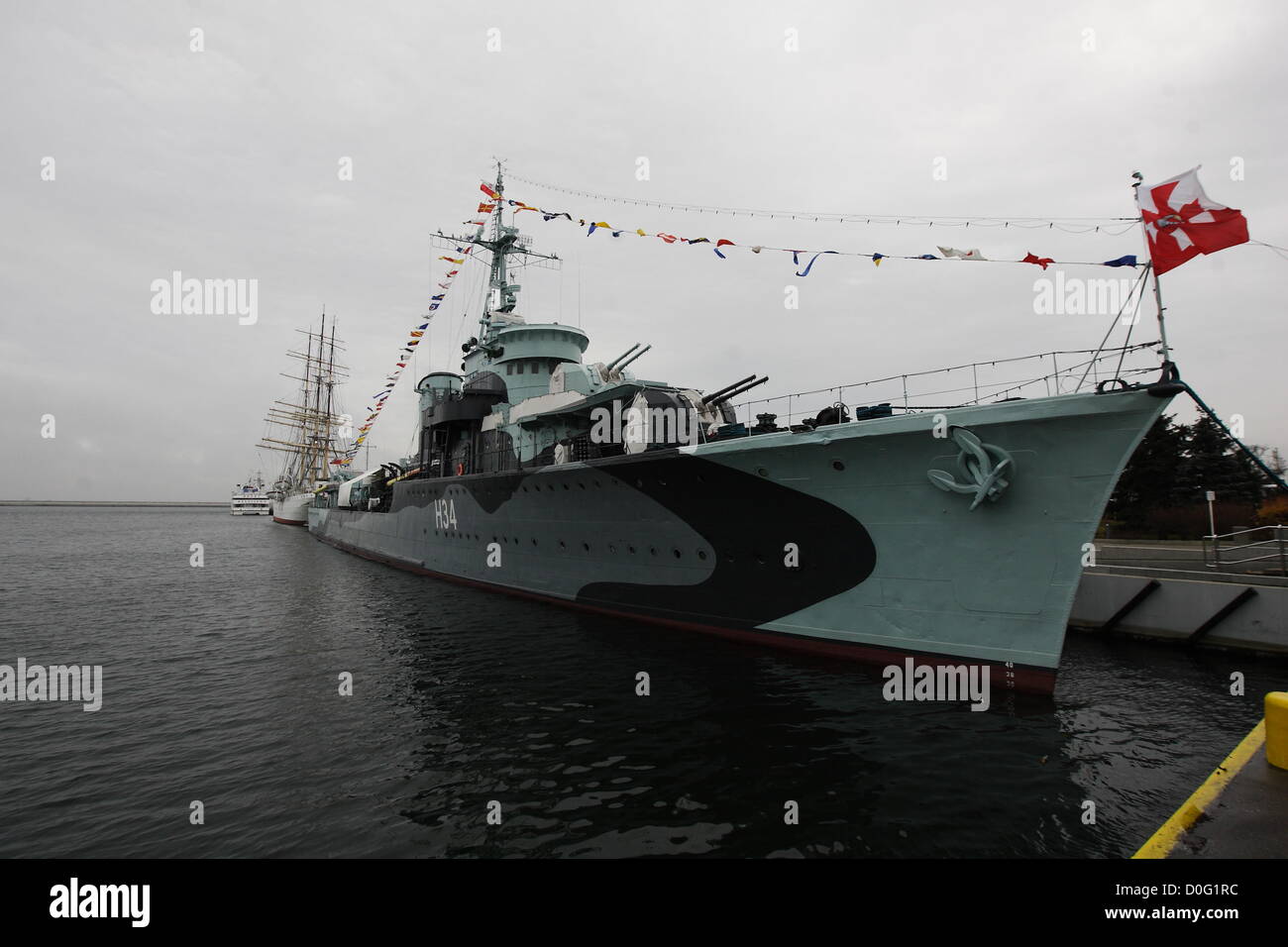 Gdynia, Poland 25th, November 2012 . 75th anniversary of serice in ...