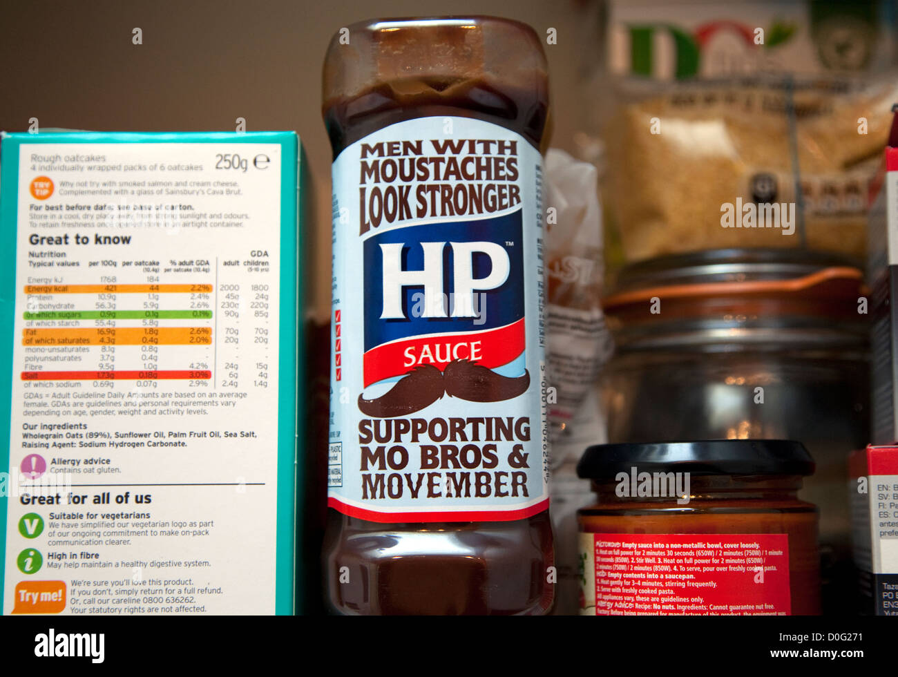 Hp sauce bottle hi-res stock photography and images - Alamy