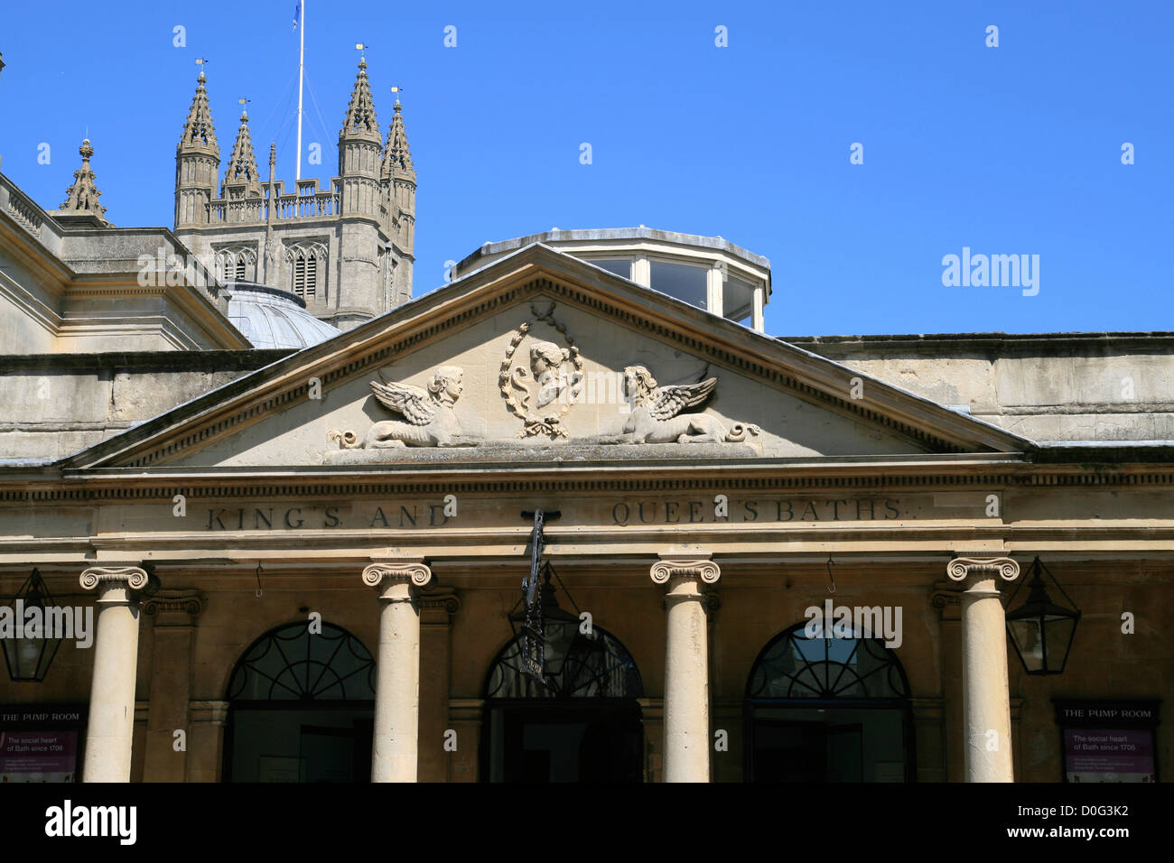 King and Queen Baths Bath Somerset England UK Stock Photo - Alamy