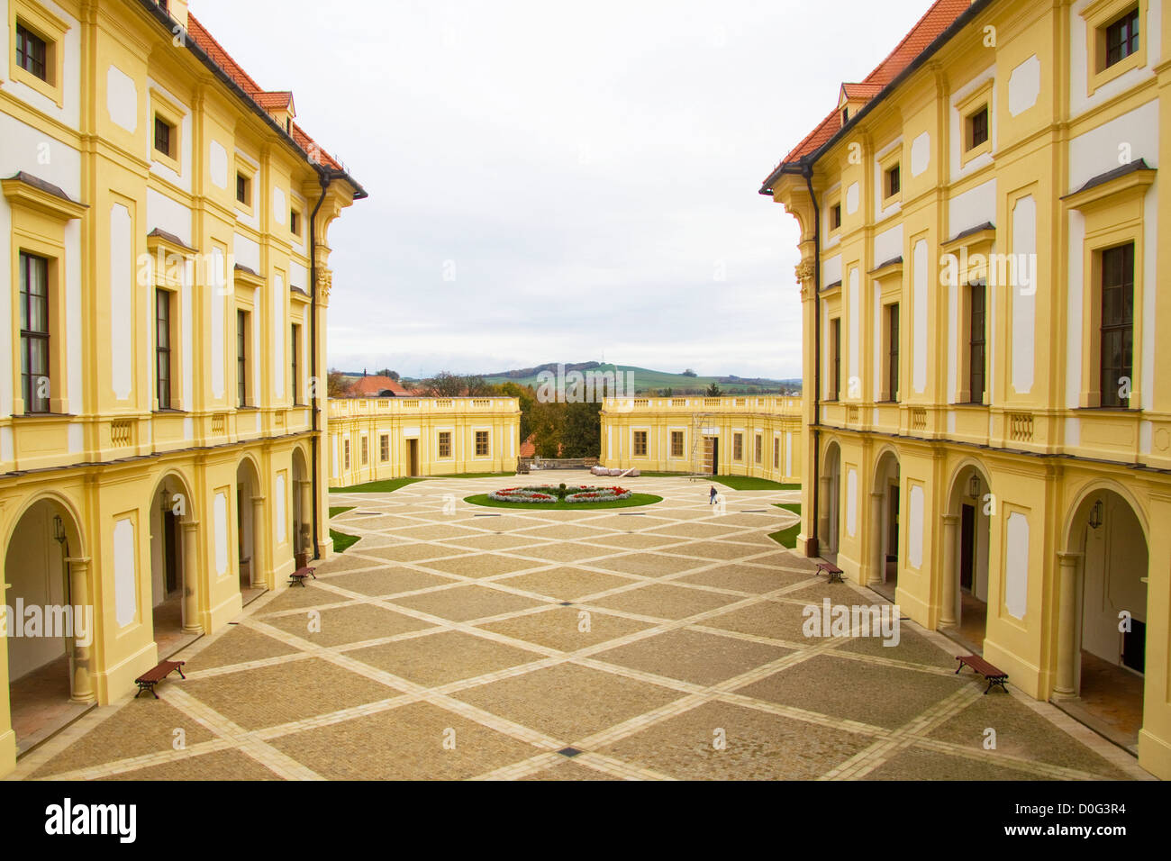 Slavkov Castle, Austerlitz, Moravia, Czech Republic Stock Photo - Alamy