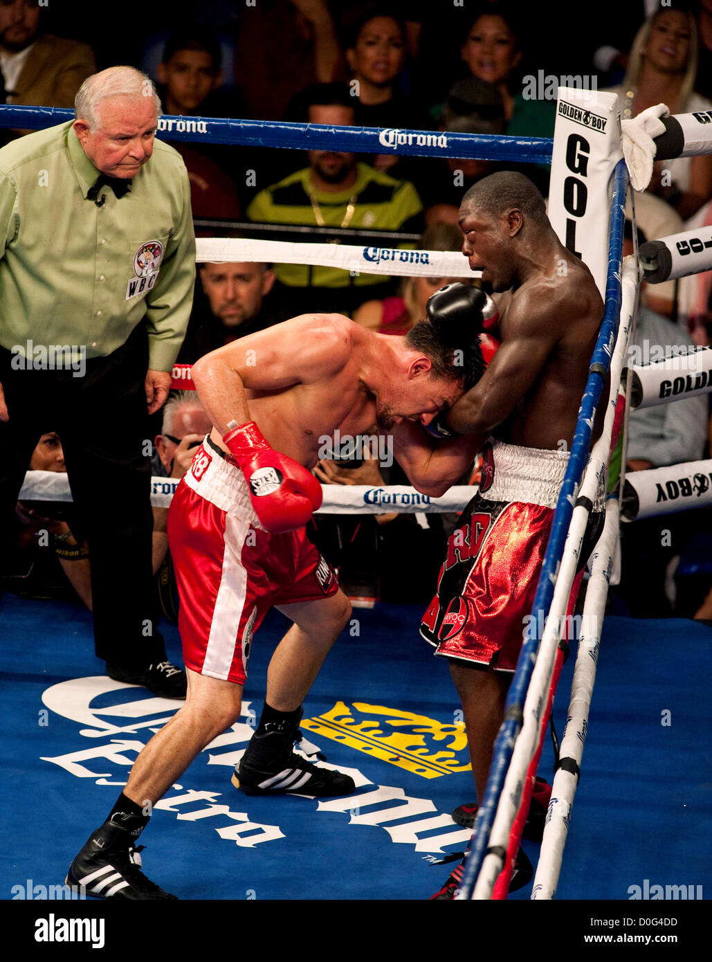 Nov. 24, 2012 - Ontario, California, U.S. - Action during the fight ...