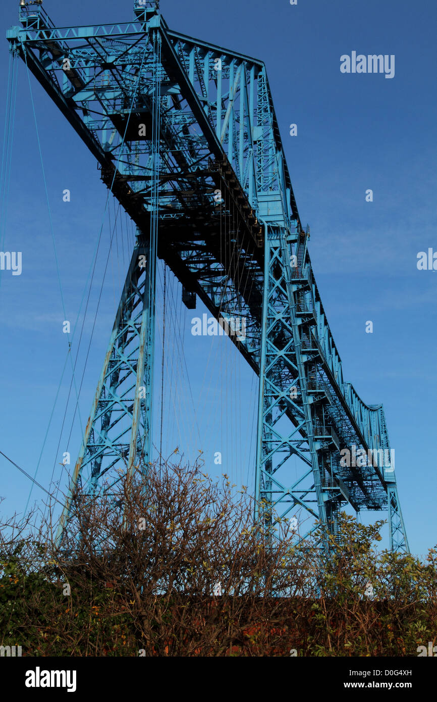 tees transporter bridge Stock Photo - Alamy