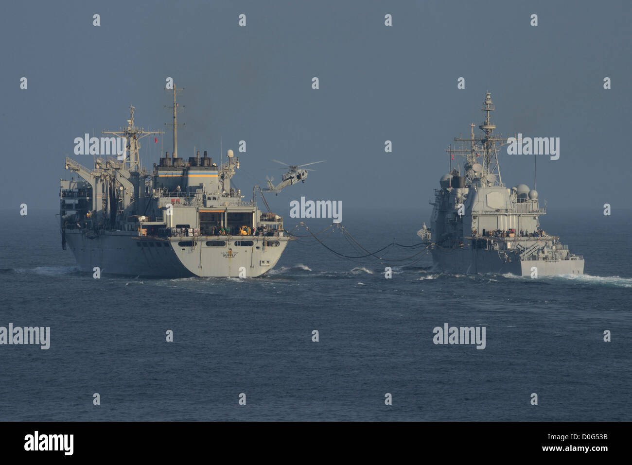 An MH-60S Knighthawk from the "Sea Knights" of Helicopter Sea Combat ...