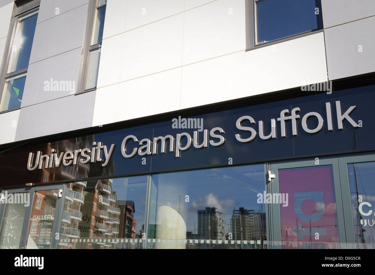 University Campus Suffolk building, Ipswich, UK Stock Photo - Alamy